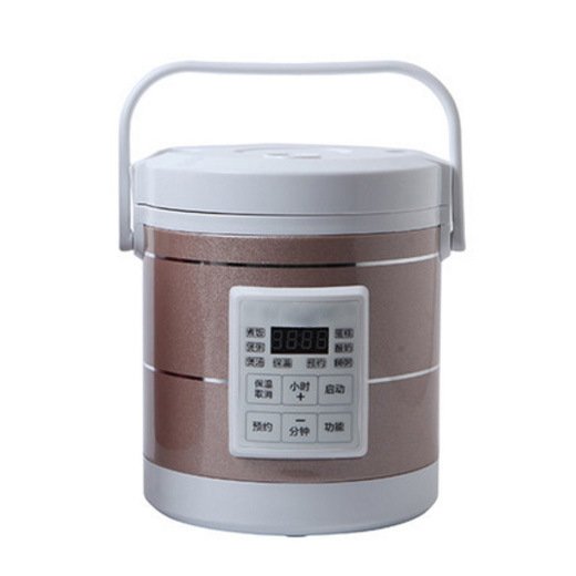 12V 24V Mini Rice Cooker 1.6L Car Truck Electric Hot Soup Rice Cooker ...